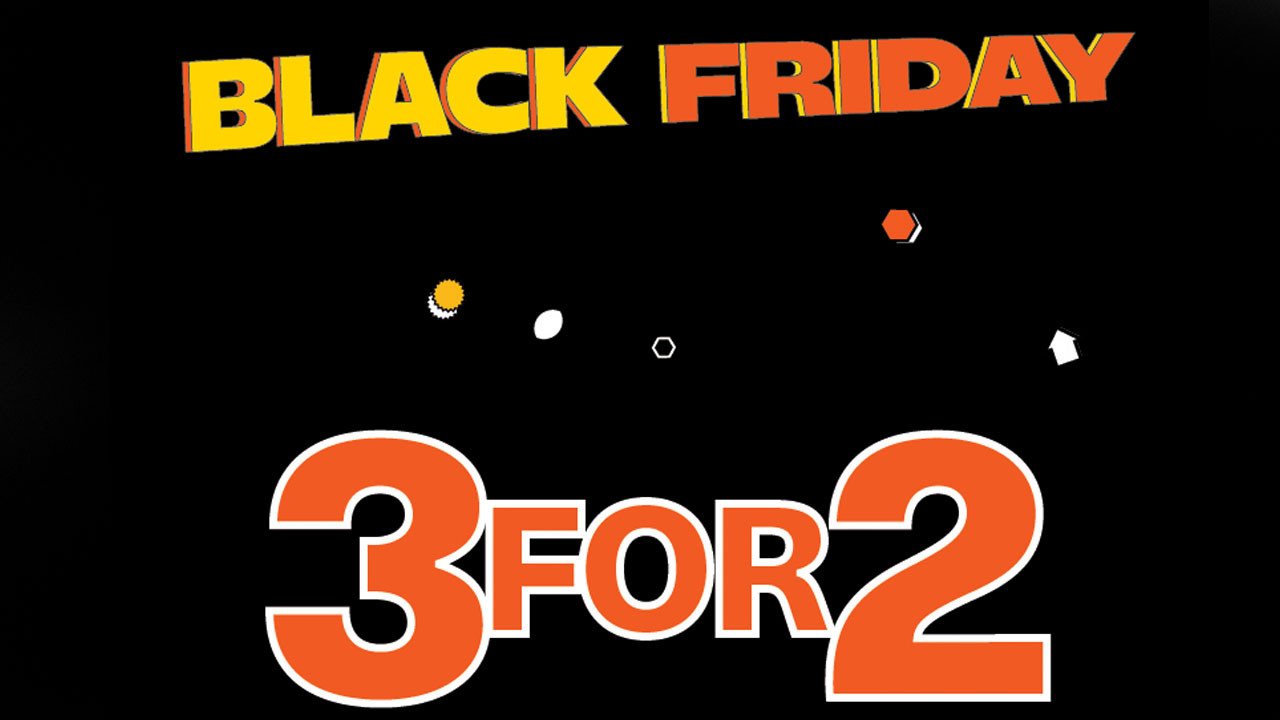 Black Friday προσφορά: Αγοράστε 3 προϊόντα στην τιμή των 2 σε games και ...