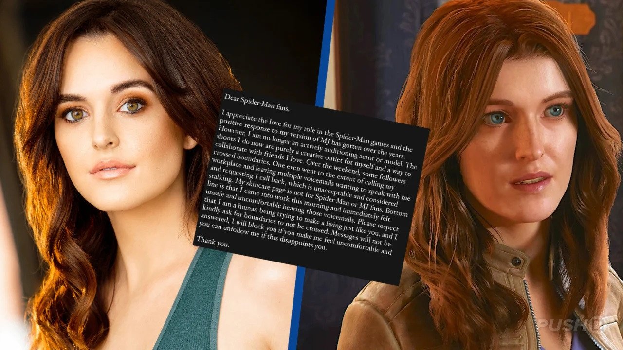 To face model της Mary-Jane του Marvel's Spider-Man 2 παρακαλάει τους ...