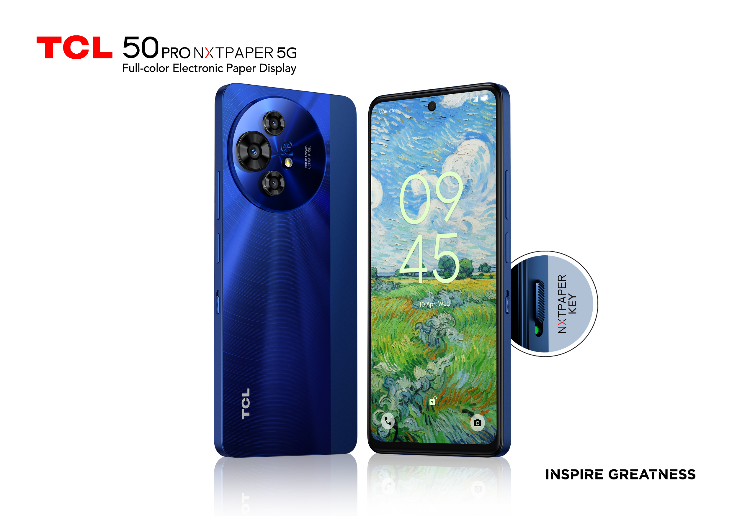 TCL 50 PRO NXTPAPER 5G & TCL 50 NXTPAPER 5G Press Release - Enternity.gr